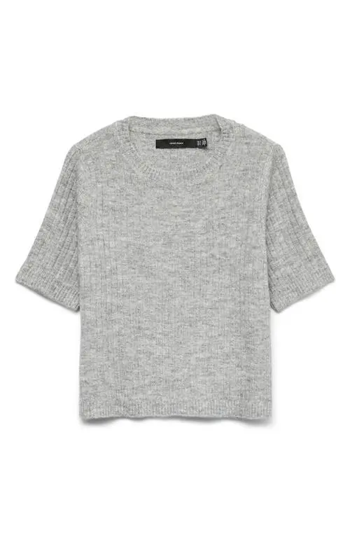 Vero Moda Ribbed Short Sleeve Sweater