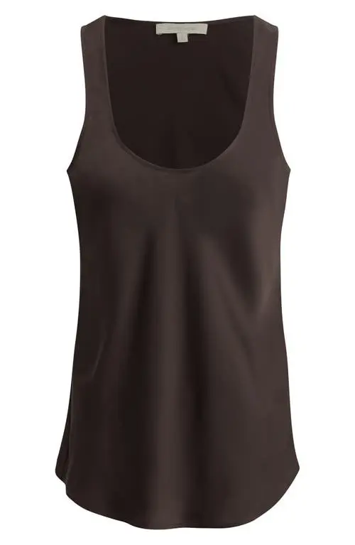FAVORITE DAUGHTER Clean Cut Tank - Espresso