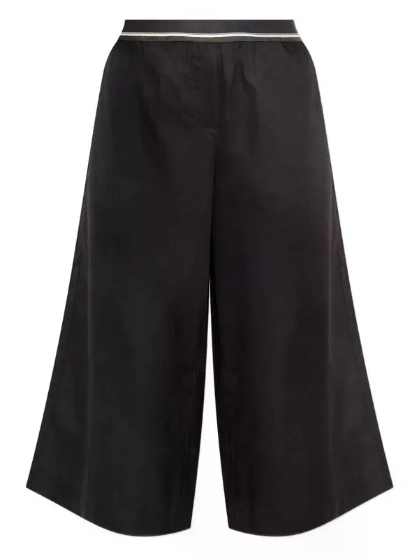 RETHINKIT STUDIOS Elasticated-waistband Cropped Trousers
