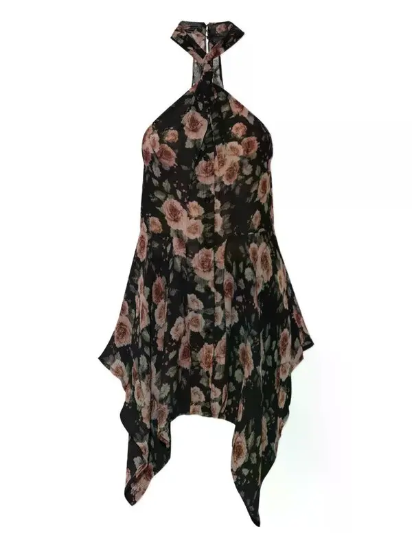 IRO PARIS Lassan Floral-print Top