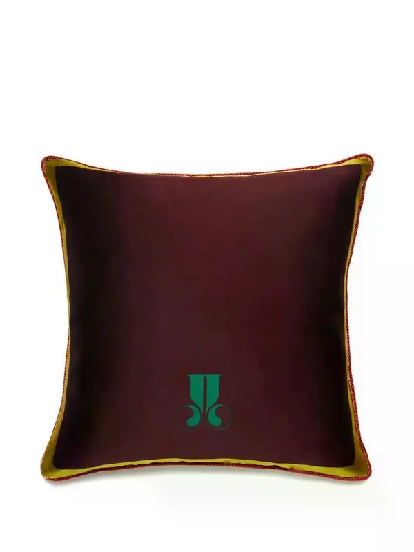 La DoubleJ X Beto Val Fantastic Creatures Parrotstem-print Cushion
