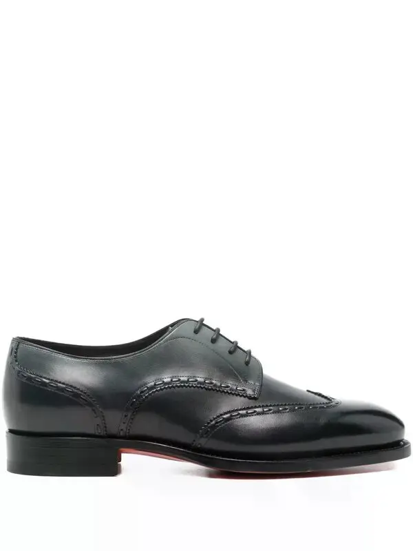 Santoni Wingtips Derby Shoes