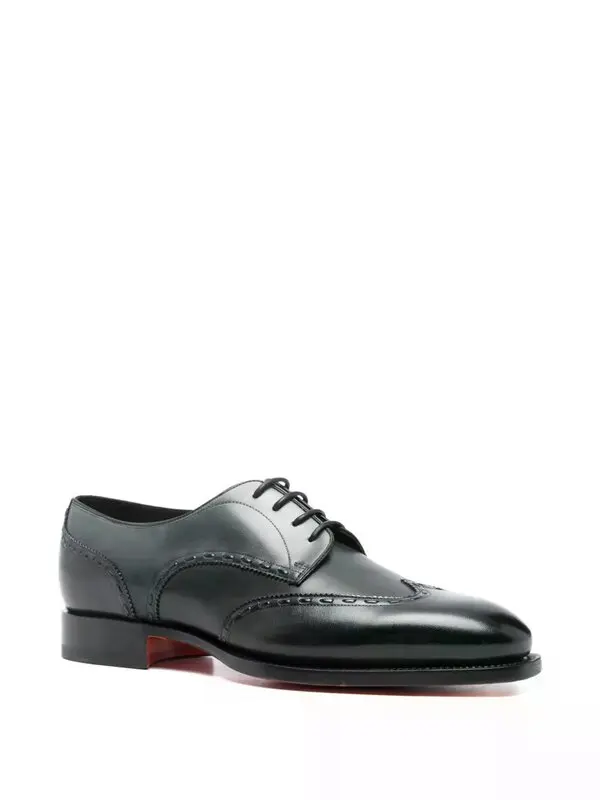 Santoni Wingtips Derby Shoes