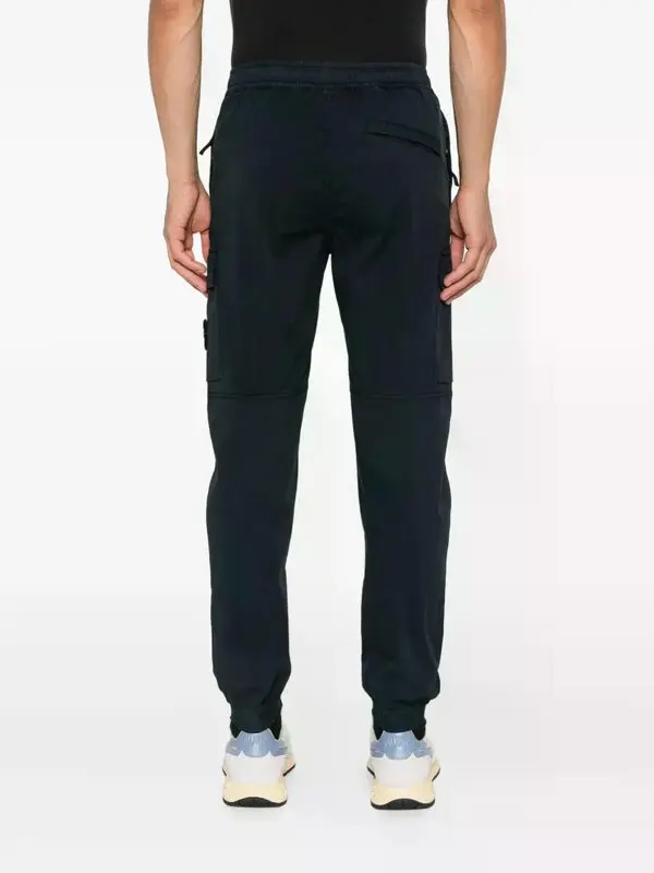 Stone Island Stretch-tc Twill Cargo Pants - Blue
