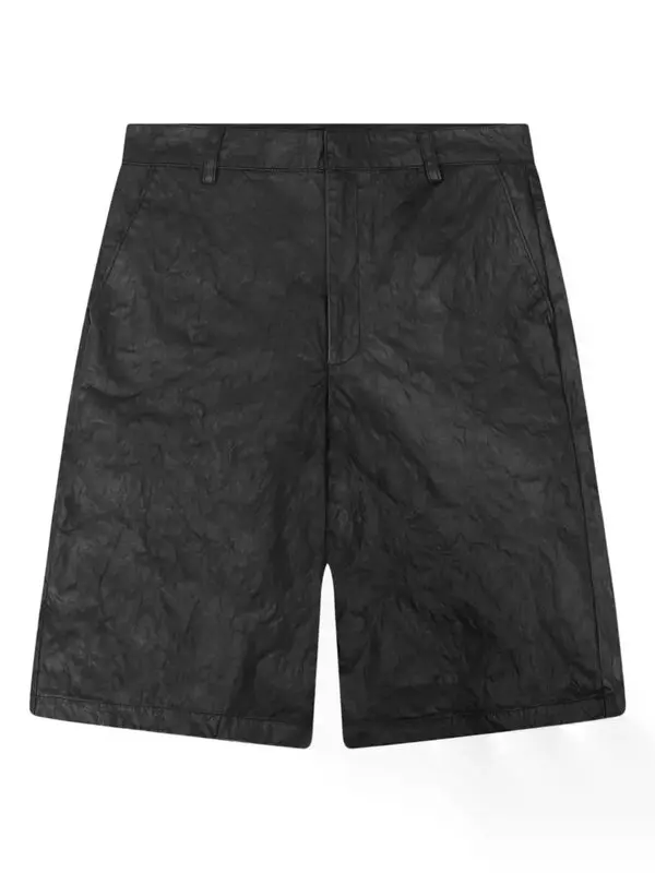 HELIOT EMIL Armada Crumpled Cotton Shorts