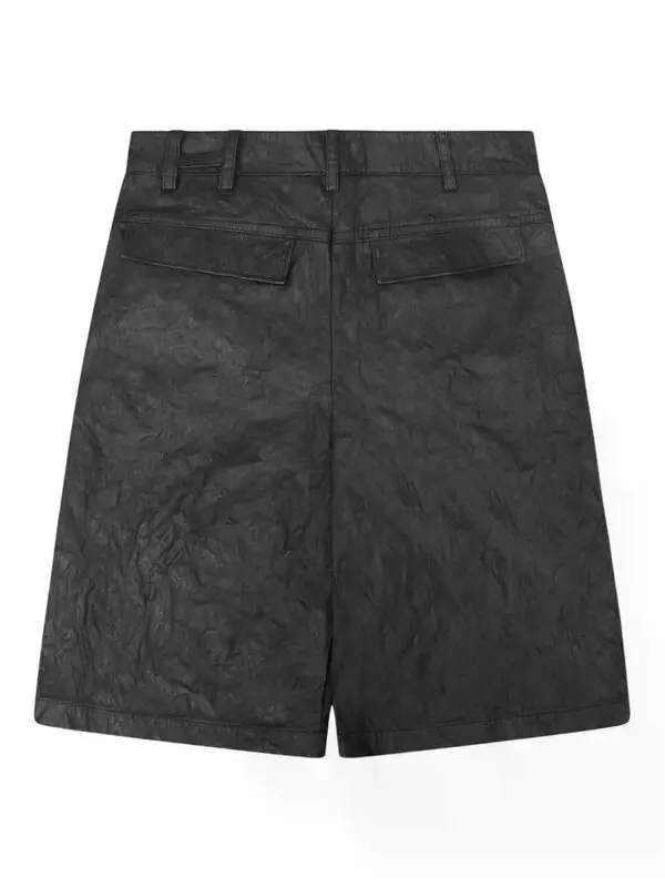 HELIOT EMIL Armada Crumpled Cotton Shorts