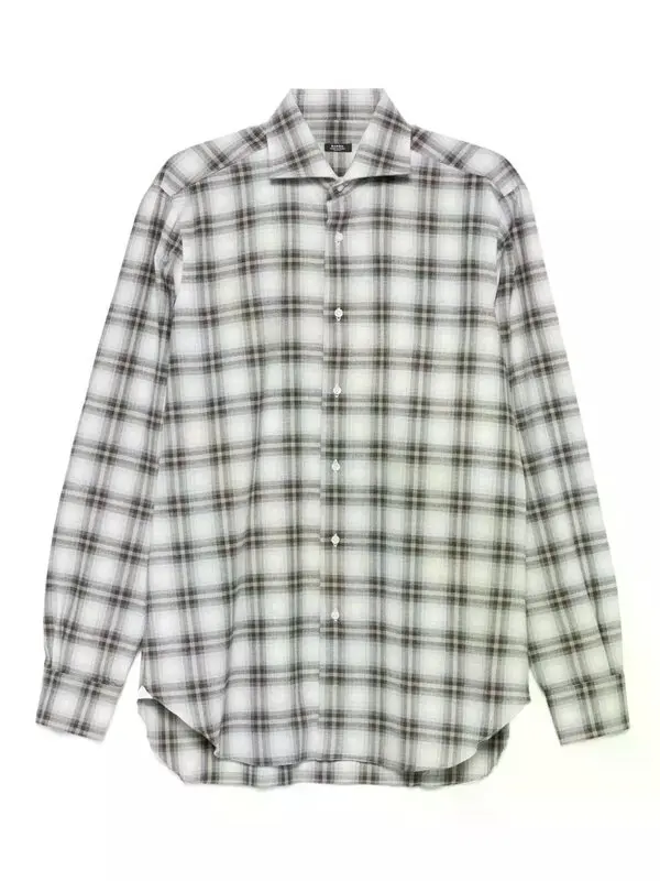 BARBA NAPOLI Checked Shirt