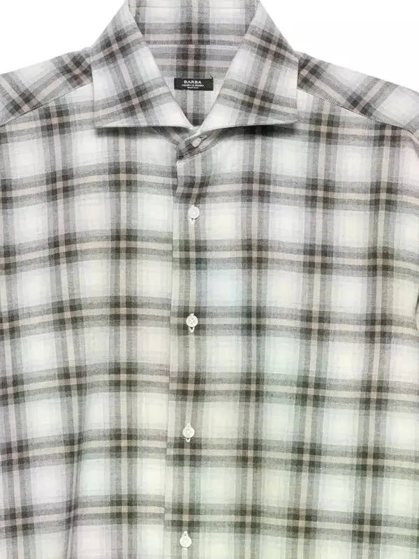 BARBA NAPOLI Checked Shirt