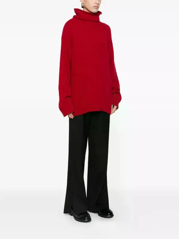ISABELLE BLANCHE Funnel-neck Jumper
