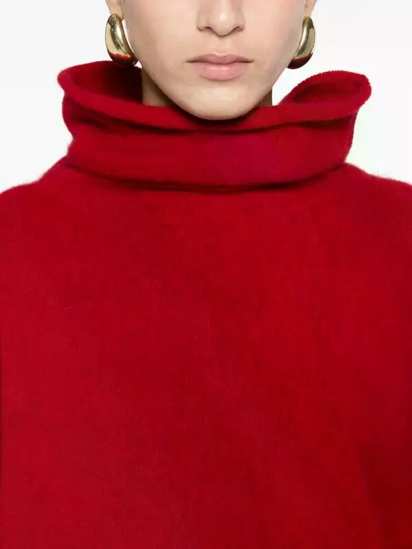 ISABELLE BLANCHE Funnel-neck Jumper