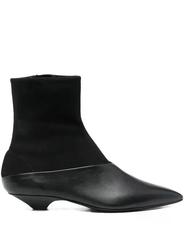 SERGIO ROSSI 30mm Pointed-toe Boots