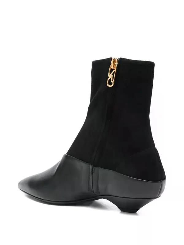 SERGIO ROSSI 30mm Pointed-toe Boots