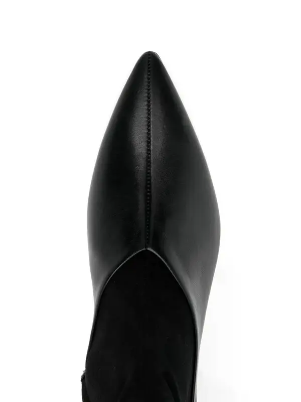 SERGIO ROSSI 30mm Pointed-toe Boots