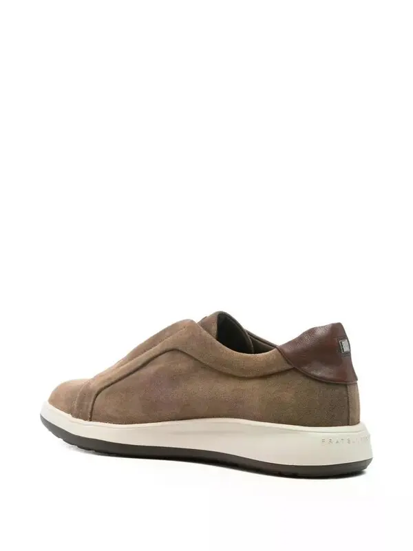 Fratelli Rossetti Suede Panelled Sneakers
