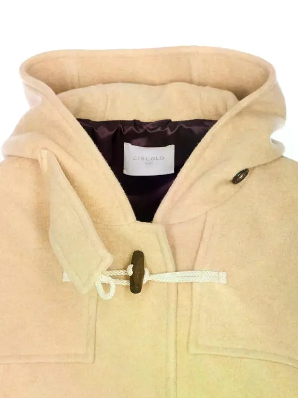 CIRCOLO 1901 Hooded Toggle Jacket