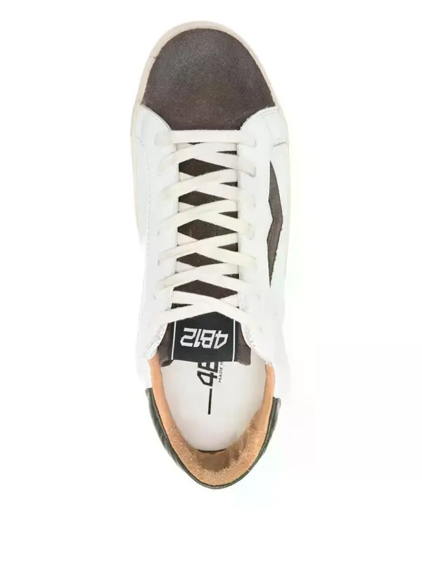 4B12 Low Top Sneakers - White