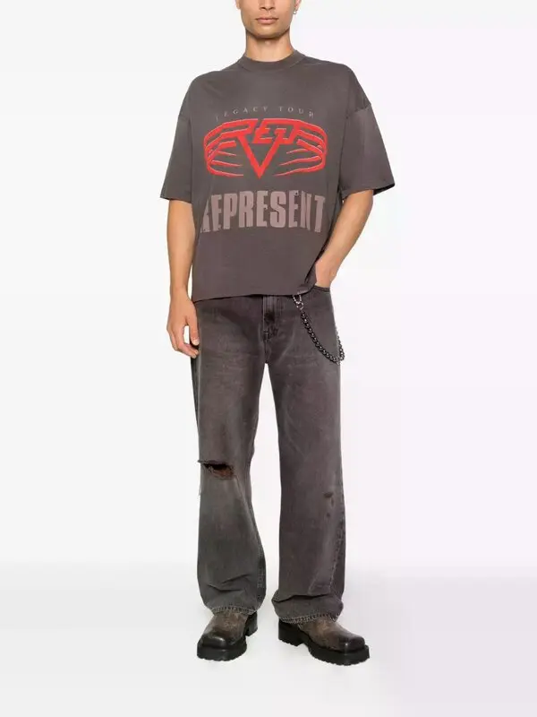REPRESENT Logo-print T-shirt