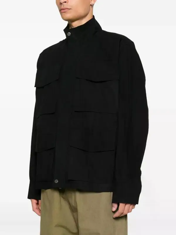 Studio Nicholson Flap-pocket Jacket - Black