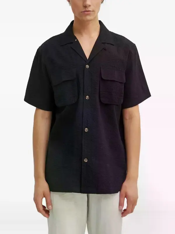 LES DEUX Pocket Textured Shirt