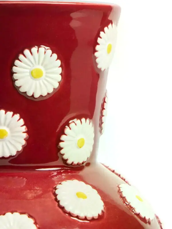 La DoubleJ Daisy-motif Vase