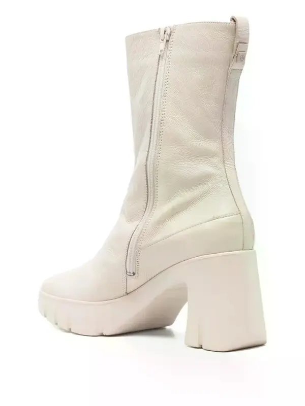 HOGL Panelled Mid-calf Boots