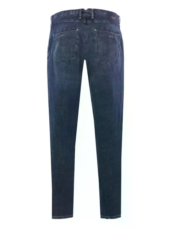 Incotex Pleated Denim Jeans