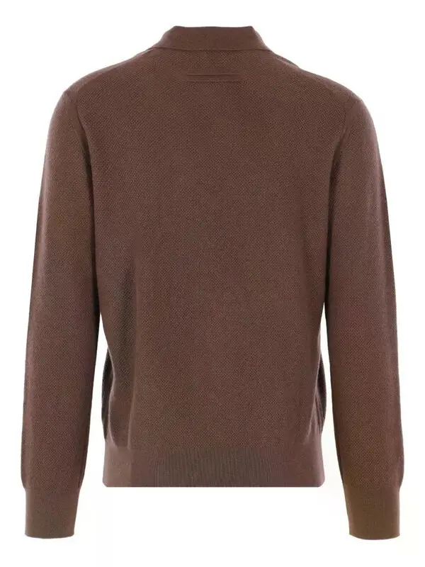 Zegna Open-collar Sweater