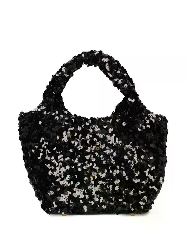 Moschino Mini Sequin Top-handle Tote