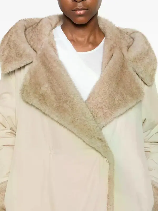 Antonelli Firenze Faux-fur Trimmed Coat