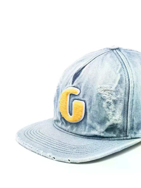 GALLERY DEPT. Logo-appliqué Distressed-effect Cap