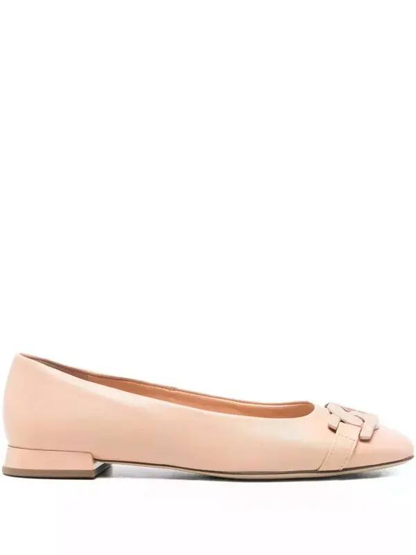HOGL Chain-link Detail Ballet Flats
