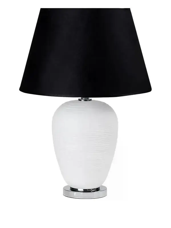 L'OCA NERA Ribbed Table Lamp - White