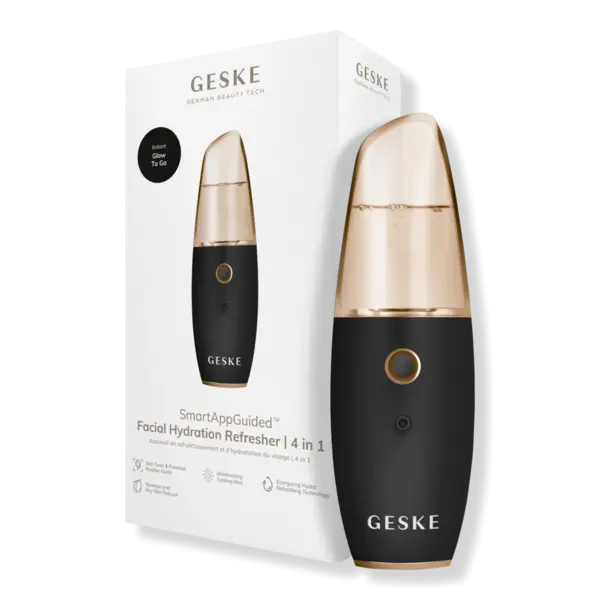 GESKE Smartappguided Facial Hydration Refresher | 4 In 1 - Gray