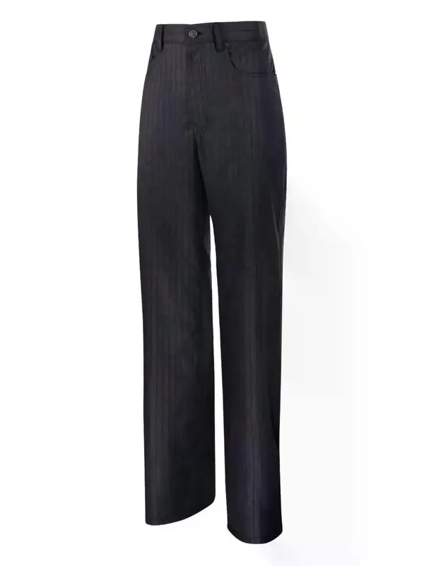 Balenciaga Pinstripe Trousers - Grey