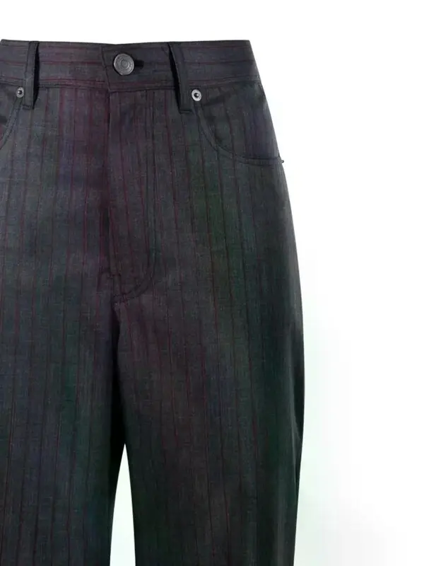 Balenciaga Pinstripe Trousers - Grey