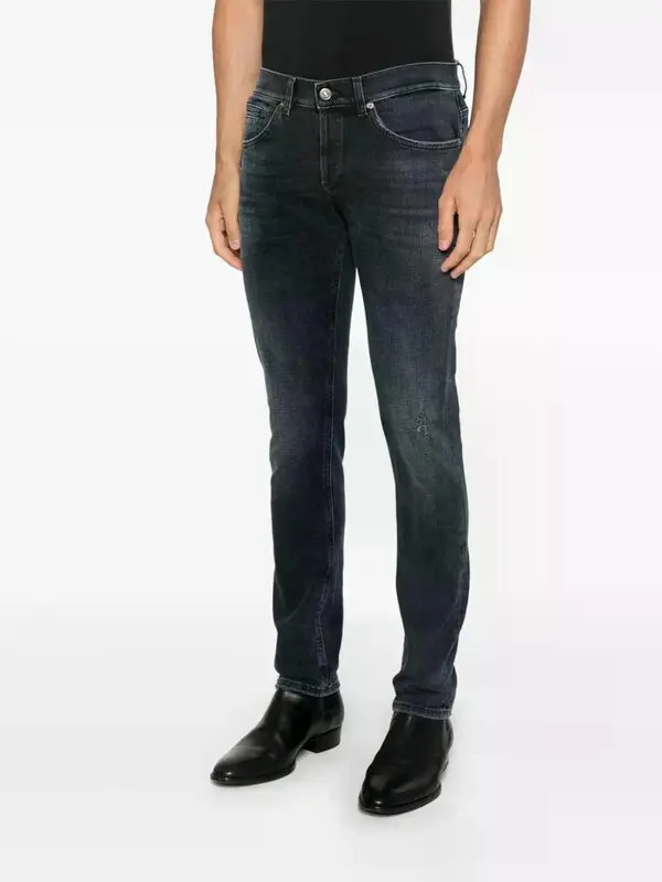 DONDUP Distressed-effect Skinny-cut Jeans