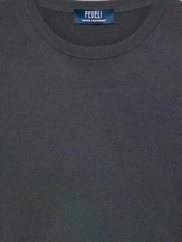 Fedeli Cashmere Top - Grey