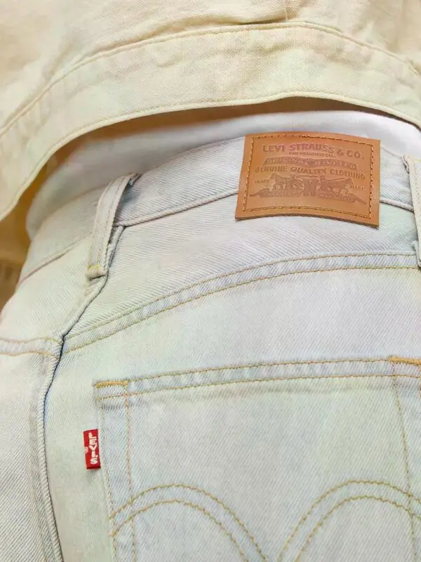 LEVI'S Ribcage Pocket Wide Leg Jeans