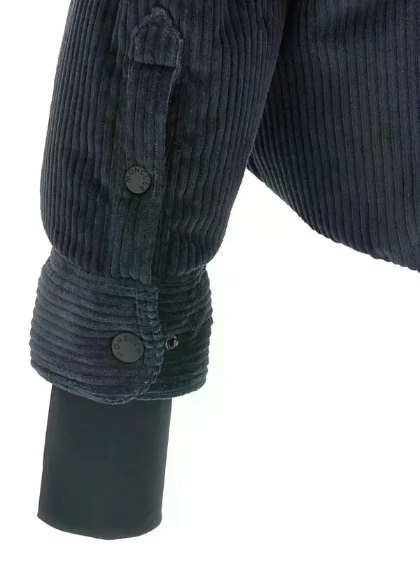 Moncler Elgon Corduroy Down Ski Jacket