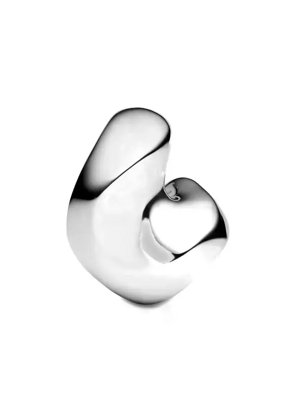 MARIA BLACK Saddle Earring Medium - Silver