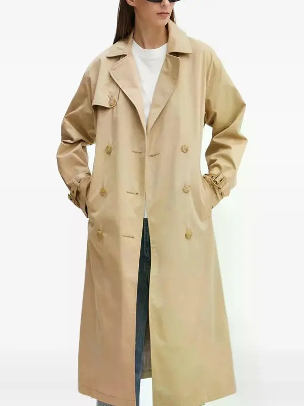 LEVI'S Double-breasted Belted Trench Coat