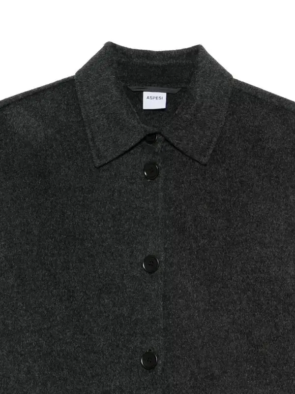 Aspesi Buttoned Wool Jacket