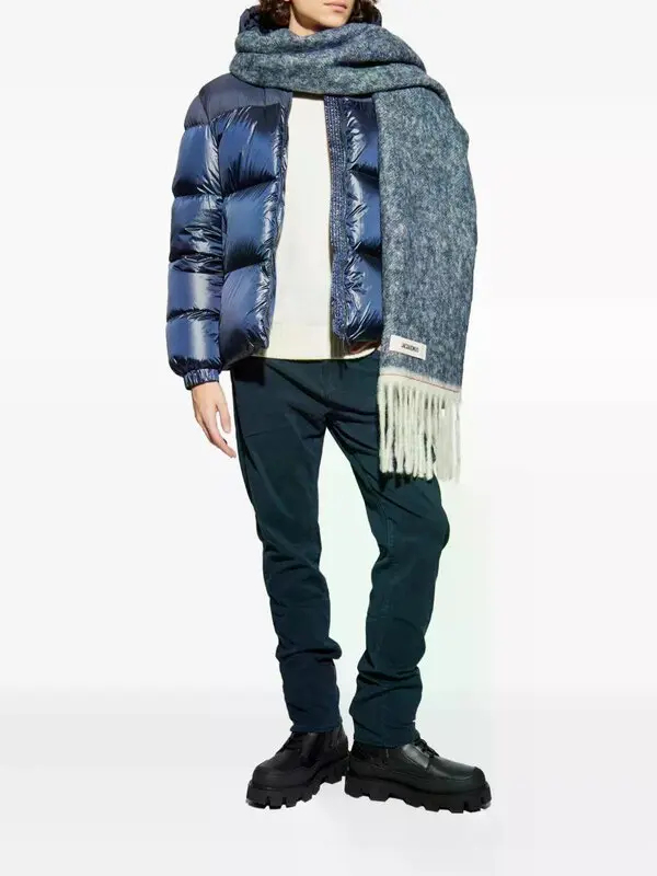 Add Hooded Puffer Jacket - Blue