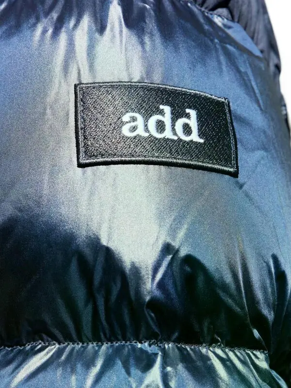 Add Hooded Puffer Jacket - Blue