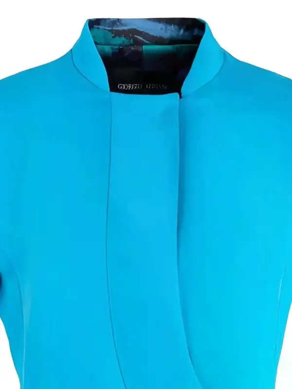 Giorgio Armani Fitted Jacket With Flared Sleeves