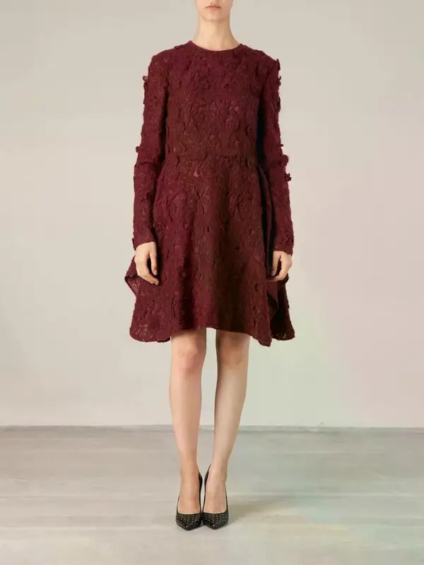 Giambattista Valli Lace Embroidery Dress