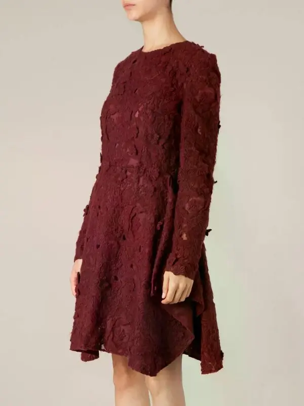 Giambattista Valli Lace Embroidery Dress