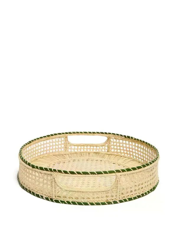 La DoubleJ Raffia Tray