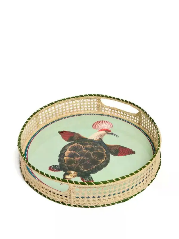 La DoubleJ Raffia Tray