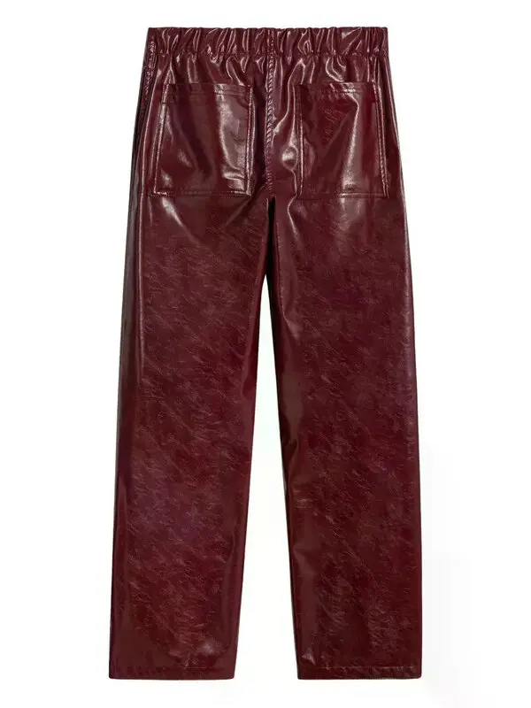 A PAPER KID Elasticated Trousers - Red